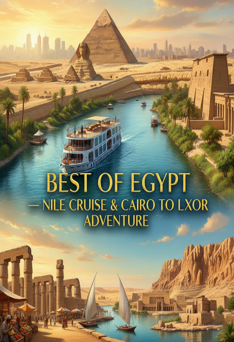 Cairo and Nile Cruise - 10 Days • Dream Desert Tours