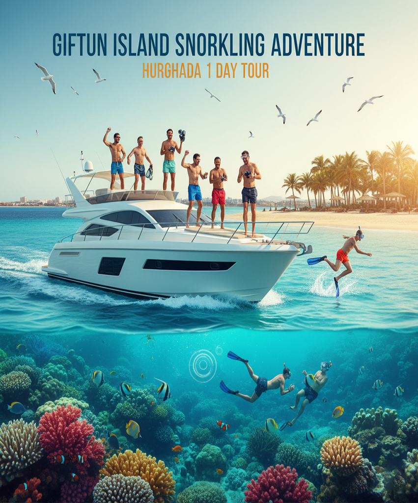 Giftun Island Snorkeling Adventure – Hurghada 1 Day Tour • Dream Desert ...